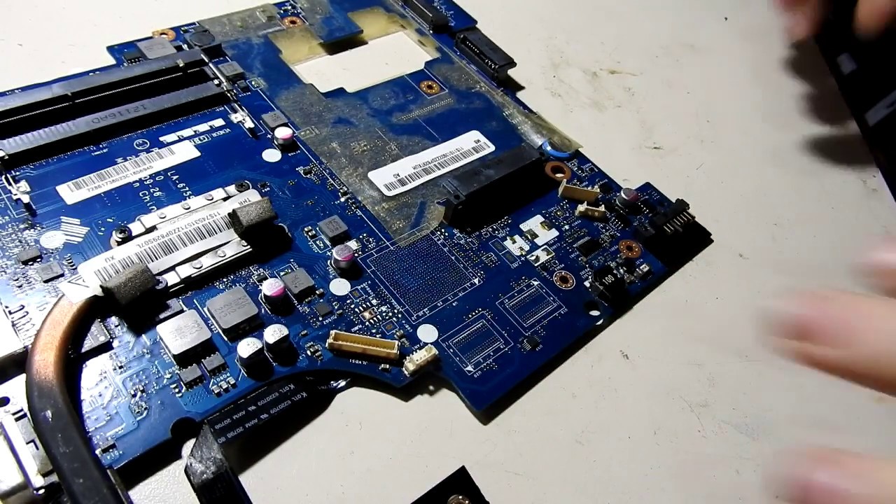 REPARACION NOTEBOOK LENOVO G45 NO ENCIENDE (EN CORTO) - PARTE 2 - YouTube