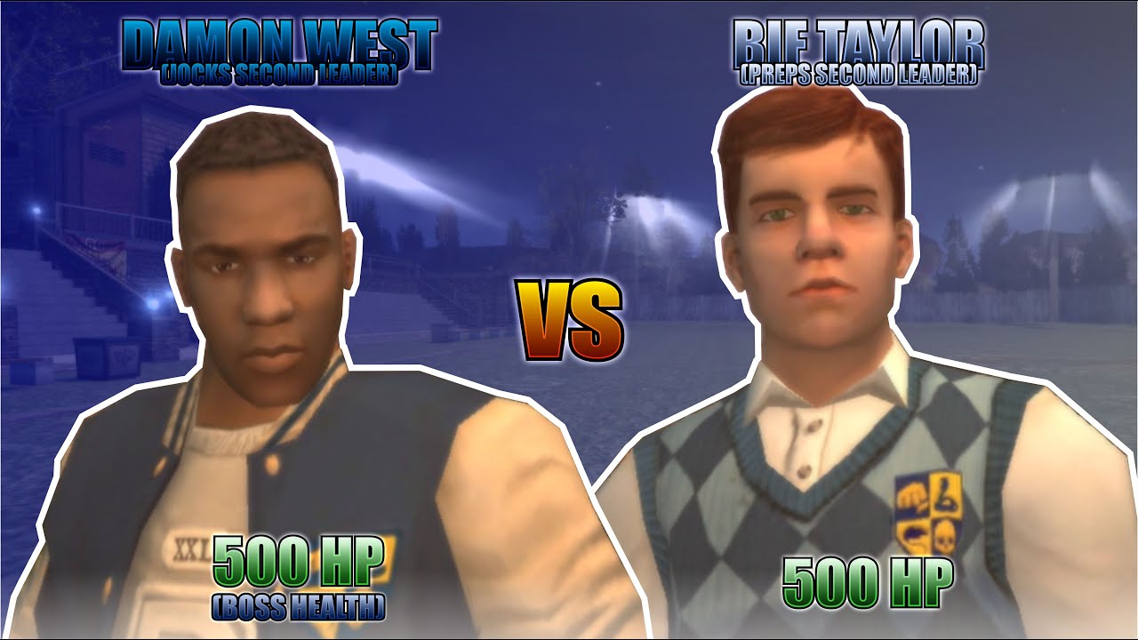BULLY SE : Damon West (BOSS HEALTH + 50% Block) vs Bif Taylor (No ...