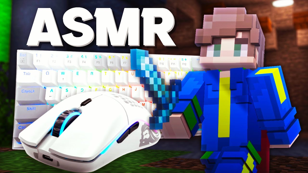 Bedwars ASMR Keyboard & Mouse Sounds | Hypixel Bedwars - YouTube