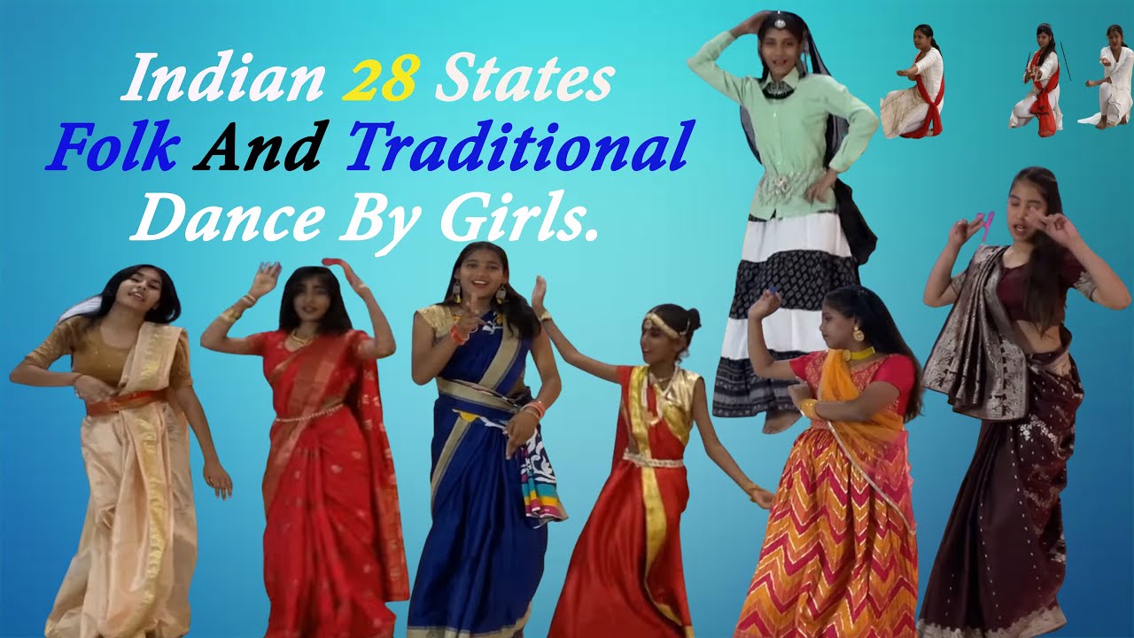 Indian 28 States Folk Dances & Traditional Dances of India (Narayana ...