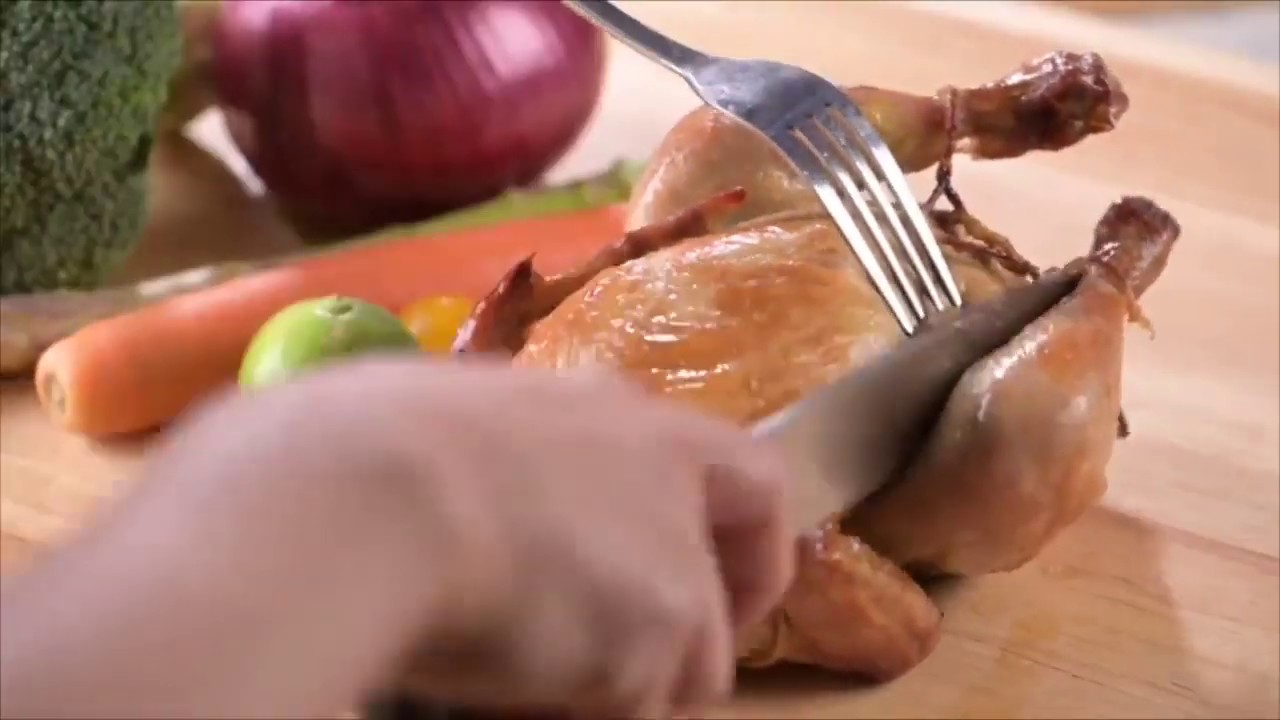 3 easy steps to make a "Perfect Crispy Rotisserie" in 30mins with ROTO ...