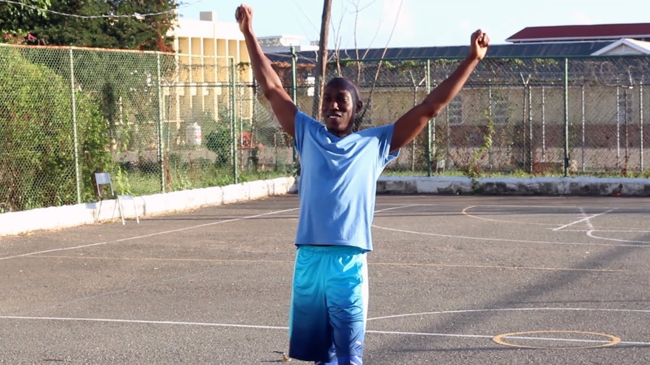 Remarkable 4 Point Basketball Shot By CLS For Ruffles Charity - YouTube