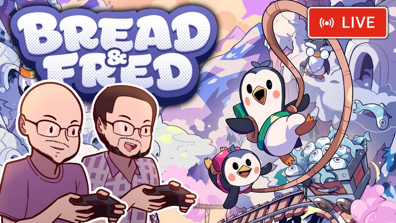 A Cute, But Frustrating, Co-op Experience! | Bread and Fred Livestream - YouTube