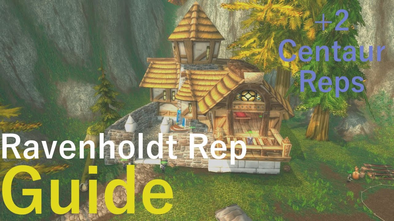 Ravenholdt Reputation Guide (+2 Centaur Reps Gelkis/Magram) - YouTube