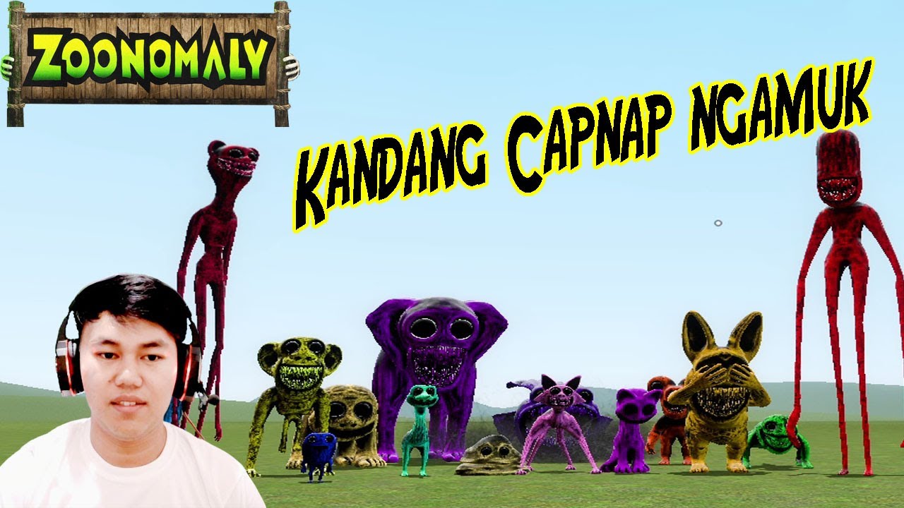 Moment Lucu Zoonomaly Capnap dalam Kandangnya - Anomali Monster Blood ...