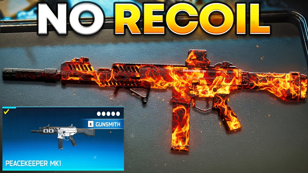 new #1 PEACEKEEPER LOADOUT is *META* in WARZONE! 😲 (Best PEACEKEEPER ...