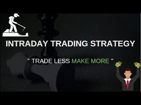INTRADAY TRADING STRATEGY|| TRADE LESS MAKE MORE || - YouTube