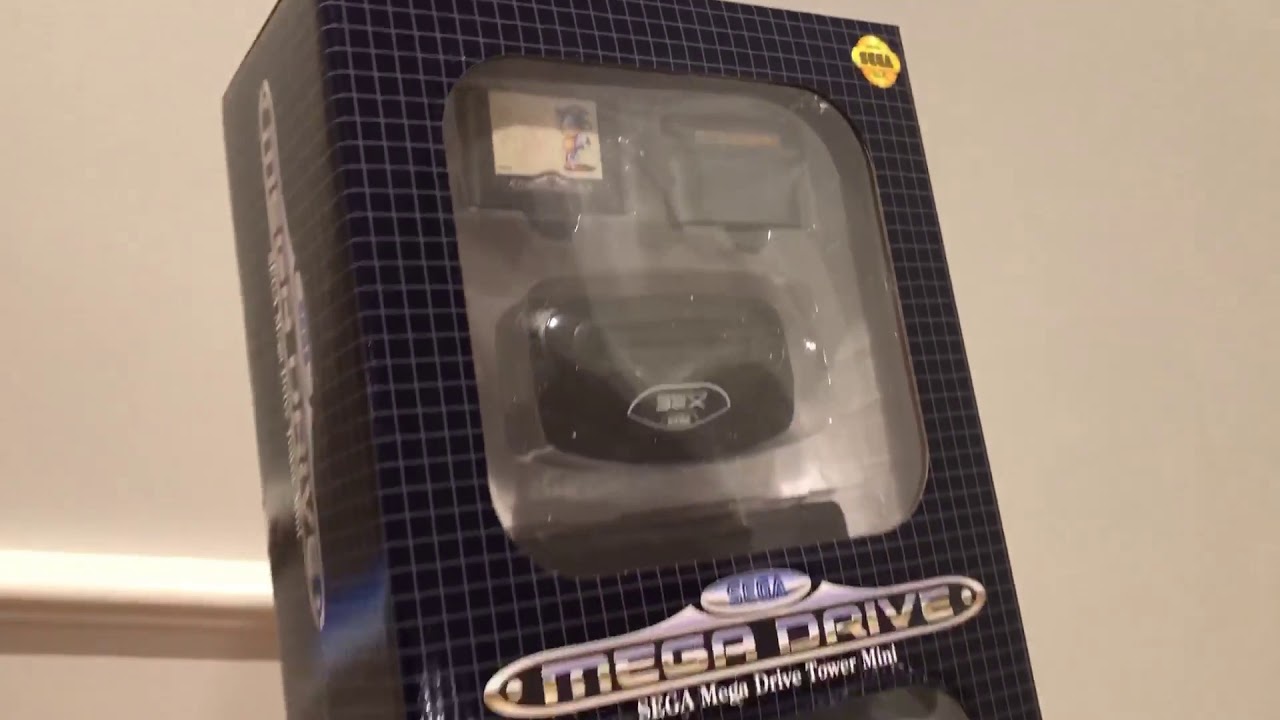 SEGA Mega Drive Tower Mini official PAL version! - YouTube
