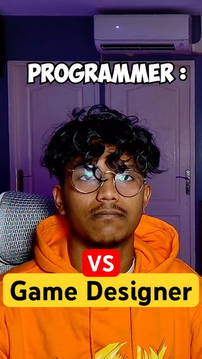 Game Designer vs Programmer #gamedesign #programmer #gamedeveloper - YouTube