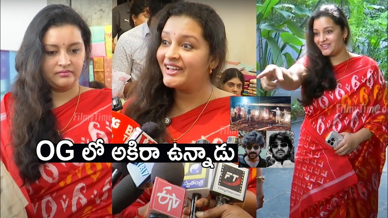 Renu Desai Launches 'Save The Weave' Handloom Exhibition At Hyderabad ...