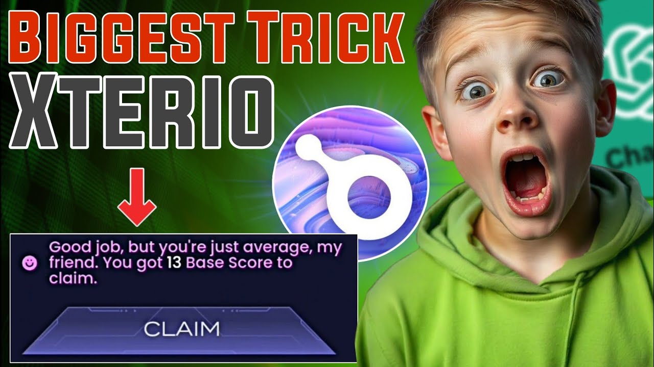 Xterio high points earning tricks | Xterio ai backed by binanace labs ...