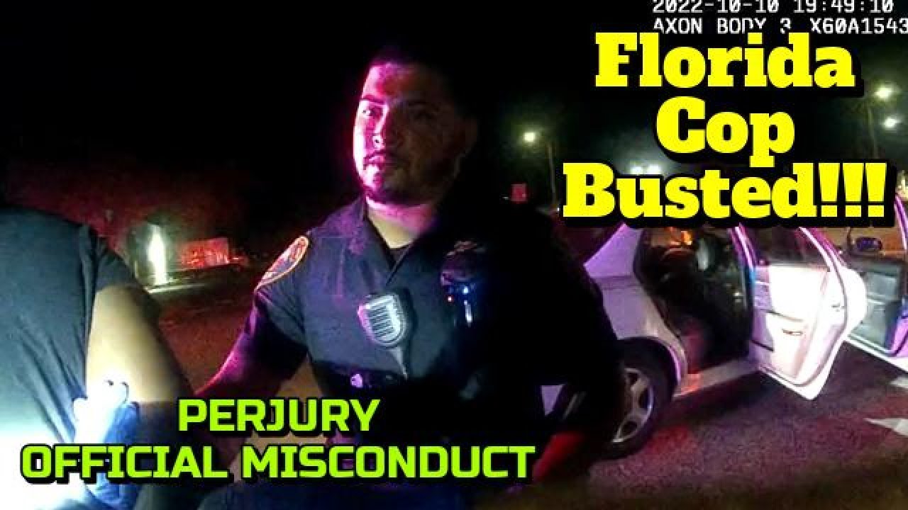 Florida Cop gets Busted for Official Misconduct and Perjury - Eustis ...