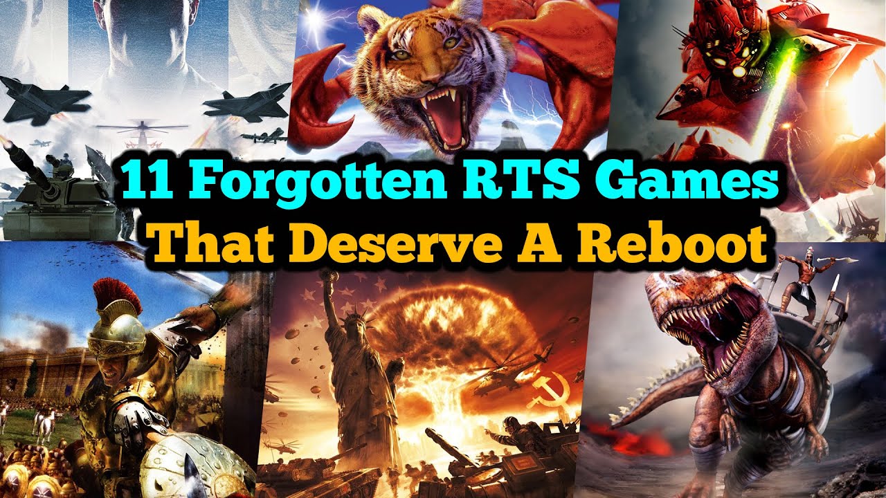 11 Forgotten RTS (Real-Time Strategy) Games That Deserve A Reboot - YouTube