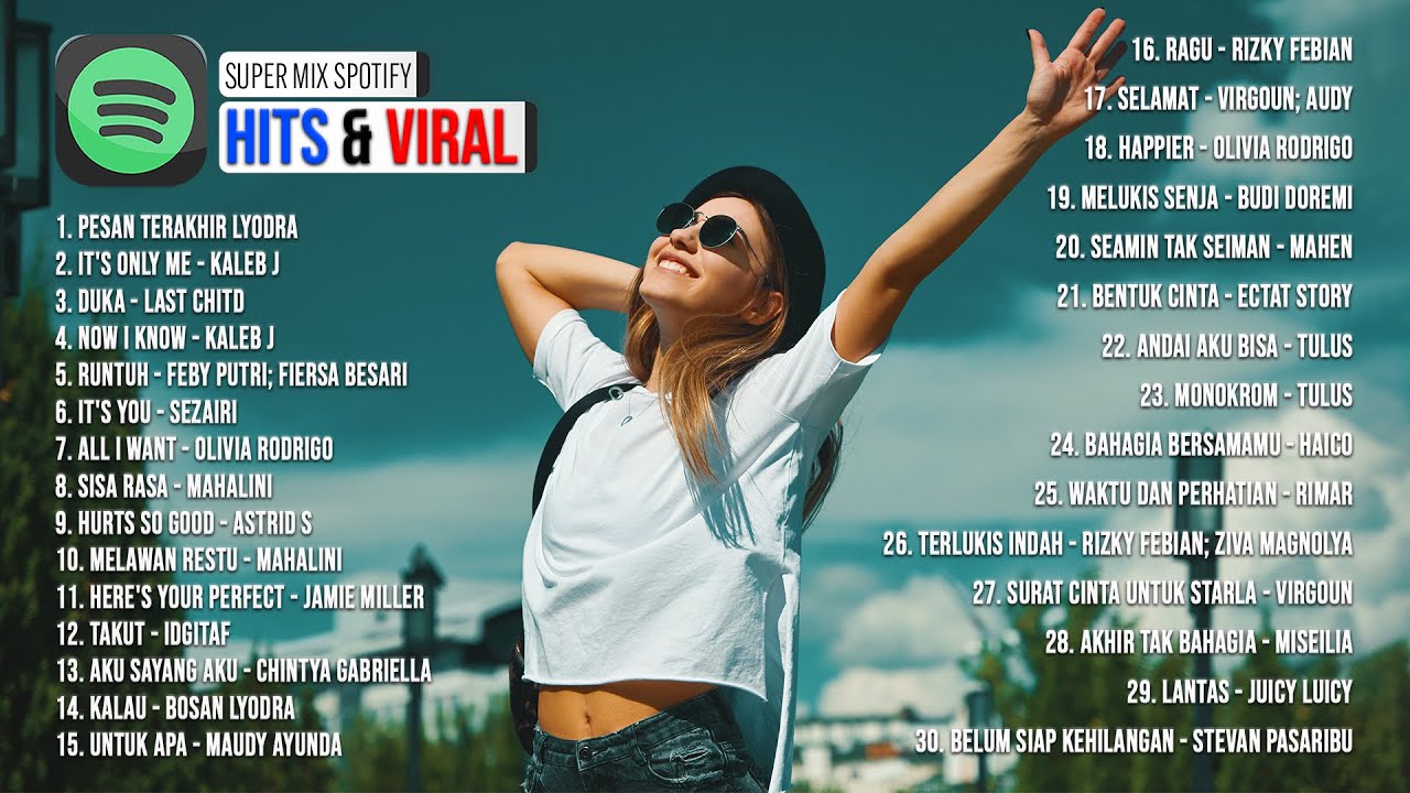 POP HITS INDONESIA 2021 ~ TOP SPOTIFY & TIKTOK VIRAL 2021 ~ LAGU ...