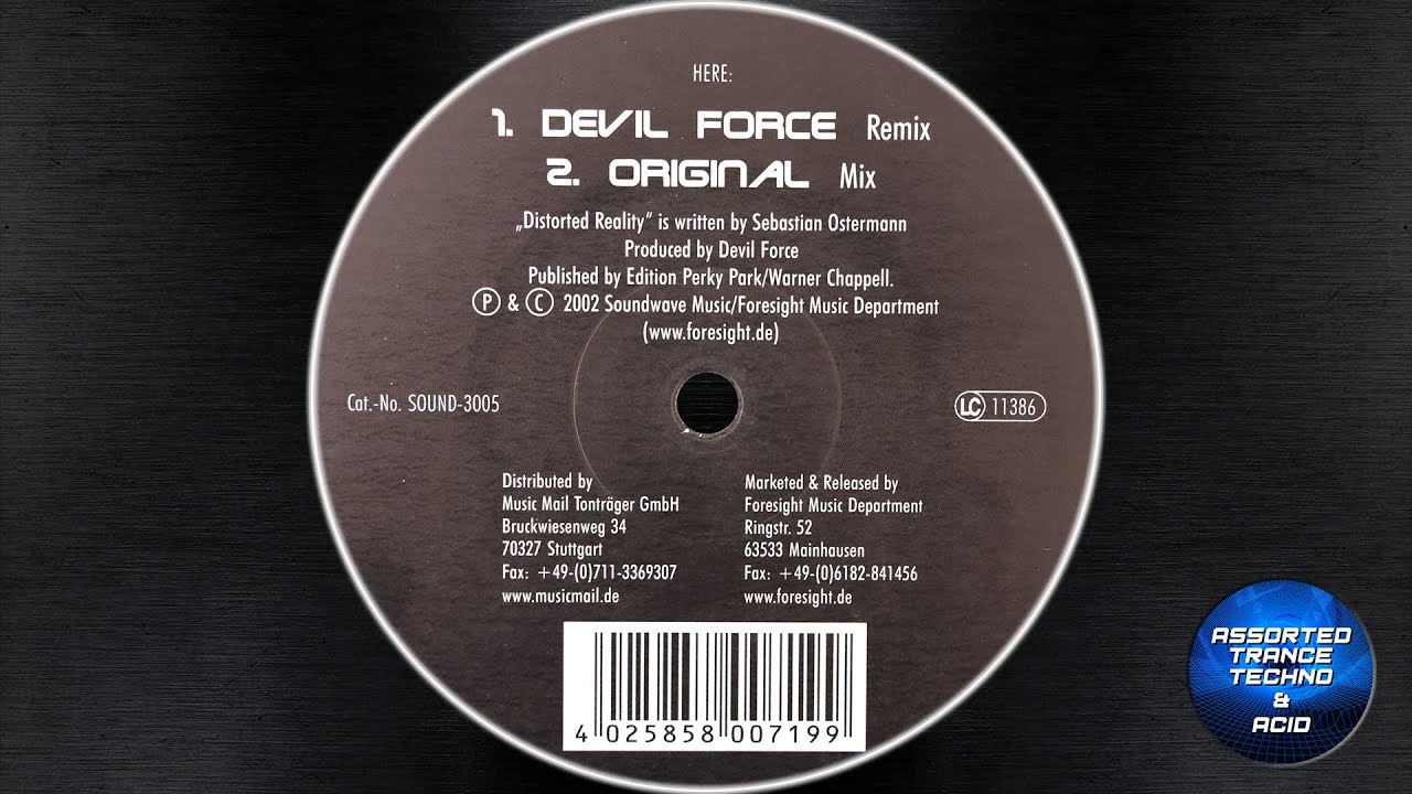 [Hard Trance, Acid] DJ Tranceport - Distorted Reality (Devil Force Remix) [Soundwave Music] 2002 ...