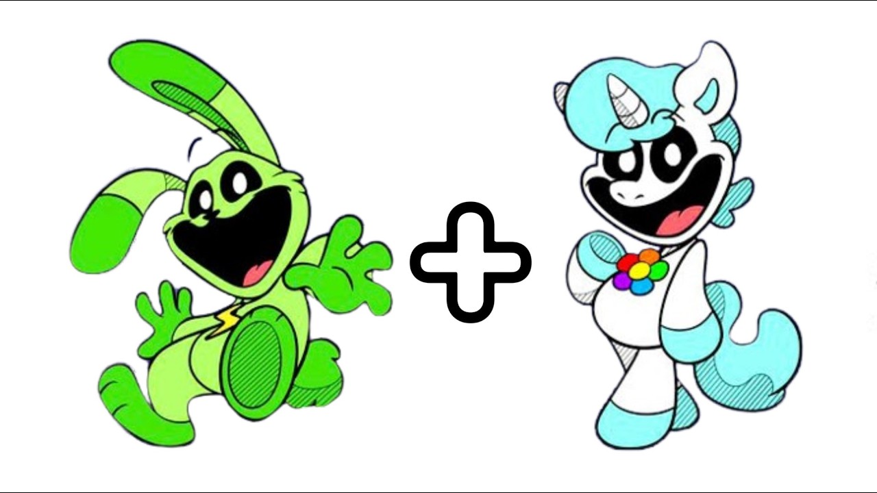 Hoppy Hopscotch+Smiling Critters=? 【Poppy Playtime Chapter 3】 - YouTube