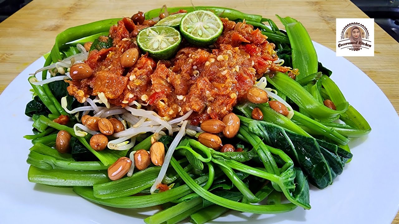 PLECING KANGKUNG KHAS LOMBOK, RESEP AUTENTIK LOMBOK. - YouTube