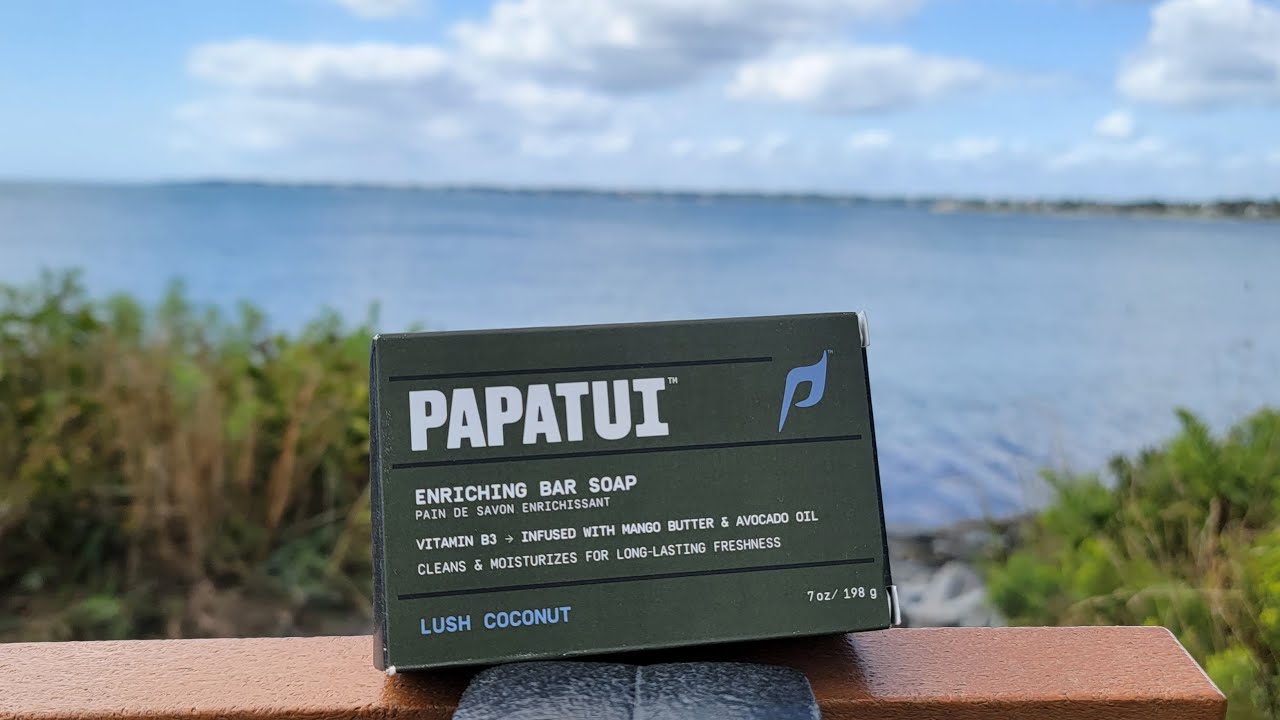 Papatui lush coconut bar soap review - YouTube