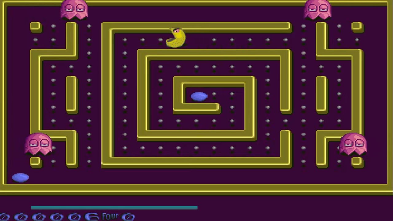 AMIGA AGA FULLSCREEN WackoPac Wacko Pac MAN PACMAN GAME DEMO PREVIEW ...