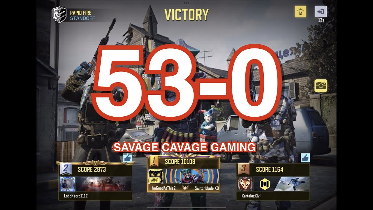 CoD Mobile 53-0 Rapid Fire - YouTube