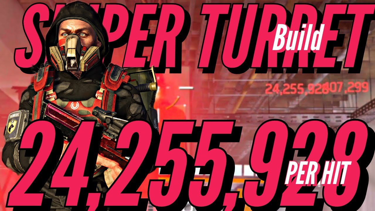 The division 2 | SNIPER Turret Skill Build | 24M per Shot | Capacitor ...