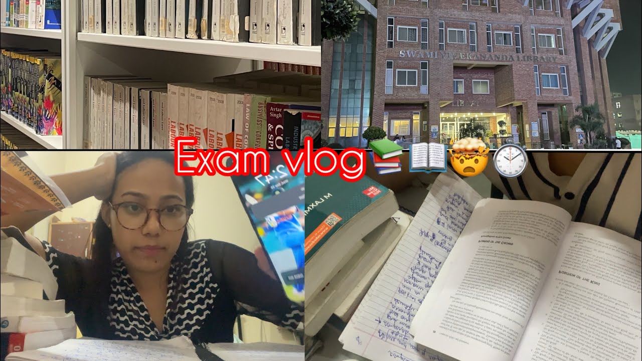 Uni Exam📚🤒⏱🤯| Exam for 4 days straight😭|Got sick🤒 - YouTube
