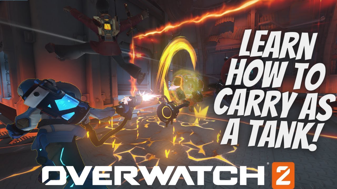 Learn how to Solo Tank and CARRY your team in Overwatch 2 | VOD Review ...