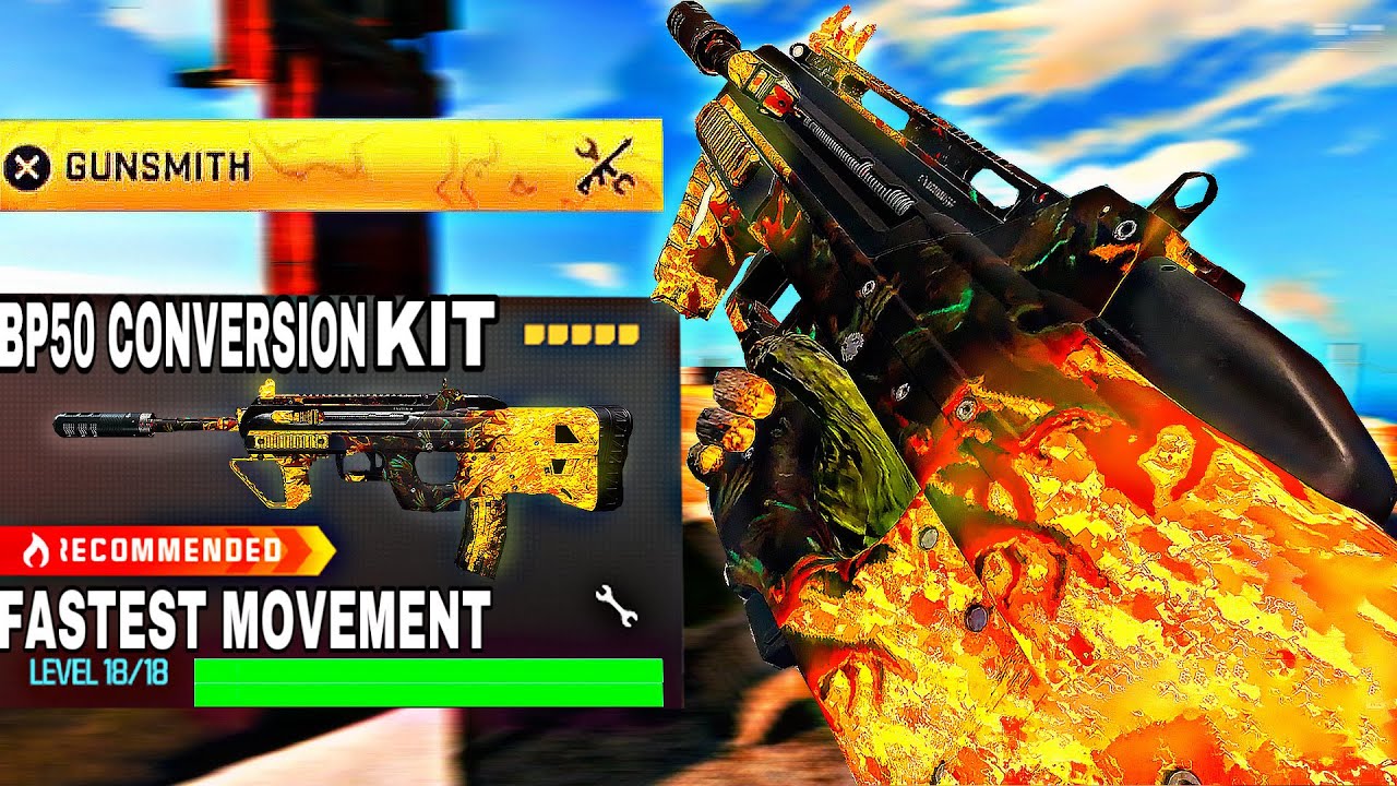 *63 KILLS* w/ the MAX SPEED BP50 LOADOUT on Rebirth Island Warzone⚡ ...