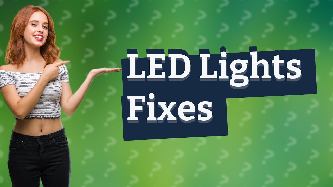 Why won't my string of LED lights work? - YouTube