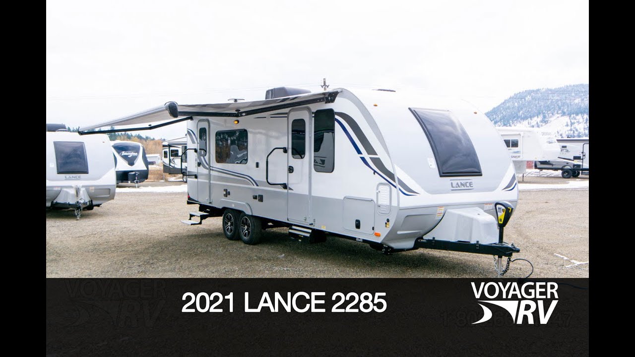2021 Lance 2285 Travel Trailer RV Video Tour - Voyager RV Centre - YouTube