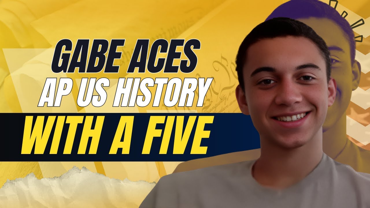 Gabe Aces AP US History with a 5! - YouTube