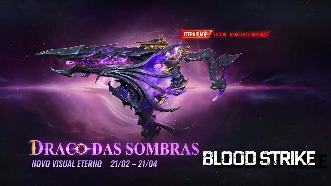 BLOOD STRIKER - NOVA SKIN ETERNO • VECTOR - DRACO DAS SOMBRAS... - YouTube