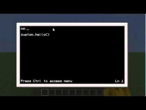 Minecraft ComputerCraft Tutorial 10 - Custom APIs - YouTube