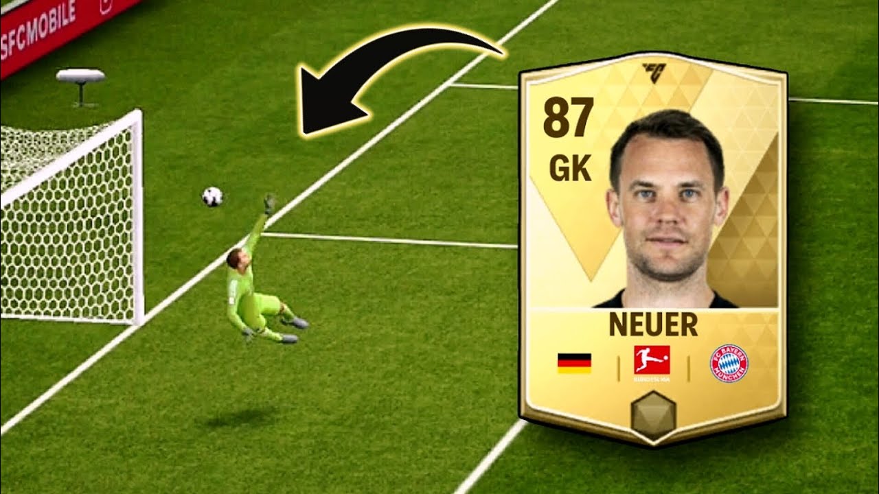 87 MANUEL NEUER 'S REVIEW || FC MOBILE GAMEPLAY ⚽ - YouTube