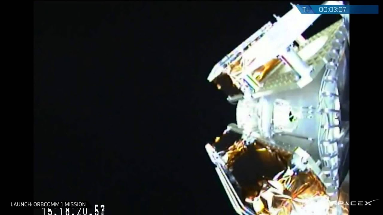 Orbcomm OG2 - Falcon 9 Satellite Launch North Korean Version - YouTube