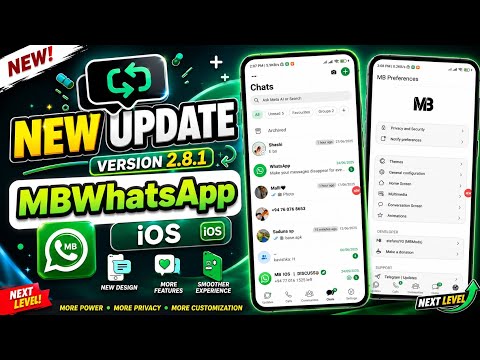✅ MBWhatsApp ios v2.8.1 | Link Device Working Again! 🔥