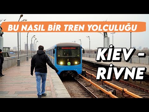 UKRAYNA'DA DEĞİŞİK BİR TREN YOLCULUĞU | KİEV - RİVNE *16