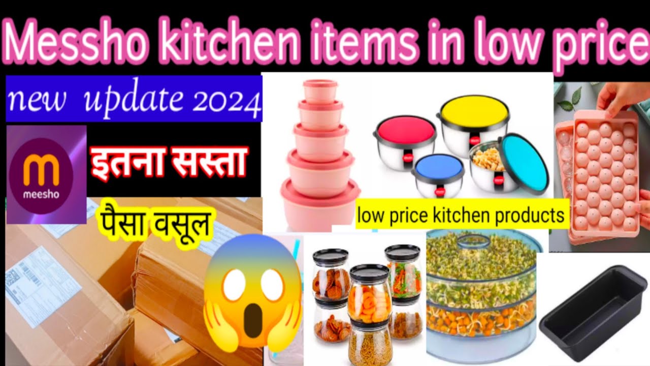 😱🔥Meesho Super Affordable And Useful Kitchen And Home Products /Meesho ...