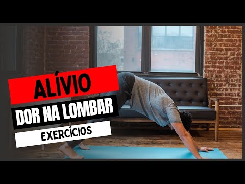 Exercícios para alívio da rigidez na coluna lombar! - YouTube