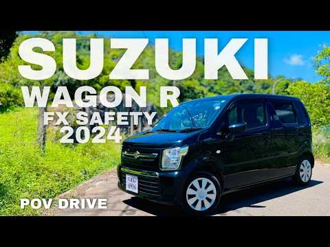 Tiny car but full tech - SUZUKI WAGON R FX SAFETY - 2024 - POV | GOPRO HERO 9 BLACK - SL POV HUB 4K
