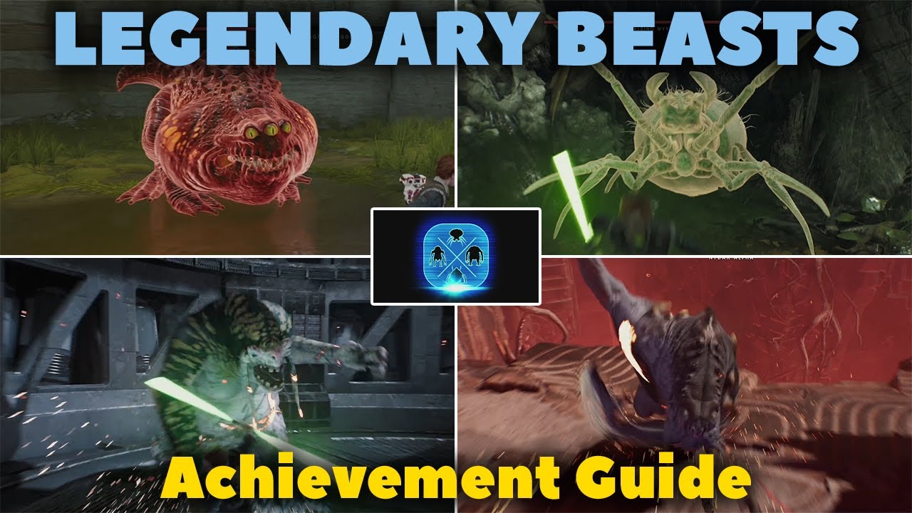 Legendary Beasts Achievement Guide | Star Wars Jedi: Fallen Order ...