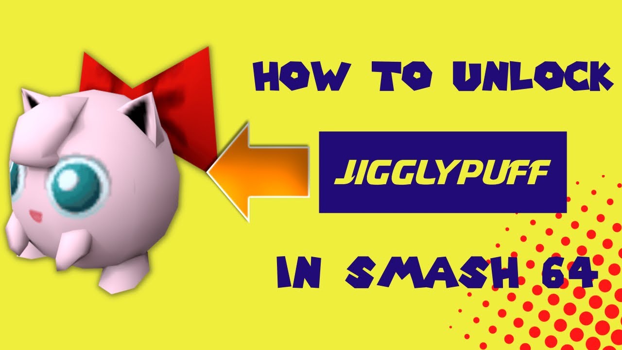 Super Smash Bros N64 Jigglypuff