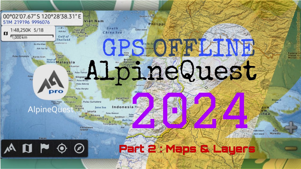 Alpinequest Off-Road Explorer, Part 2 - Maps & Layers || GPS Android ...
