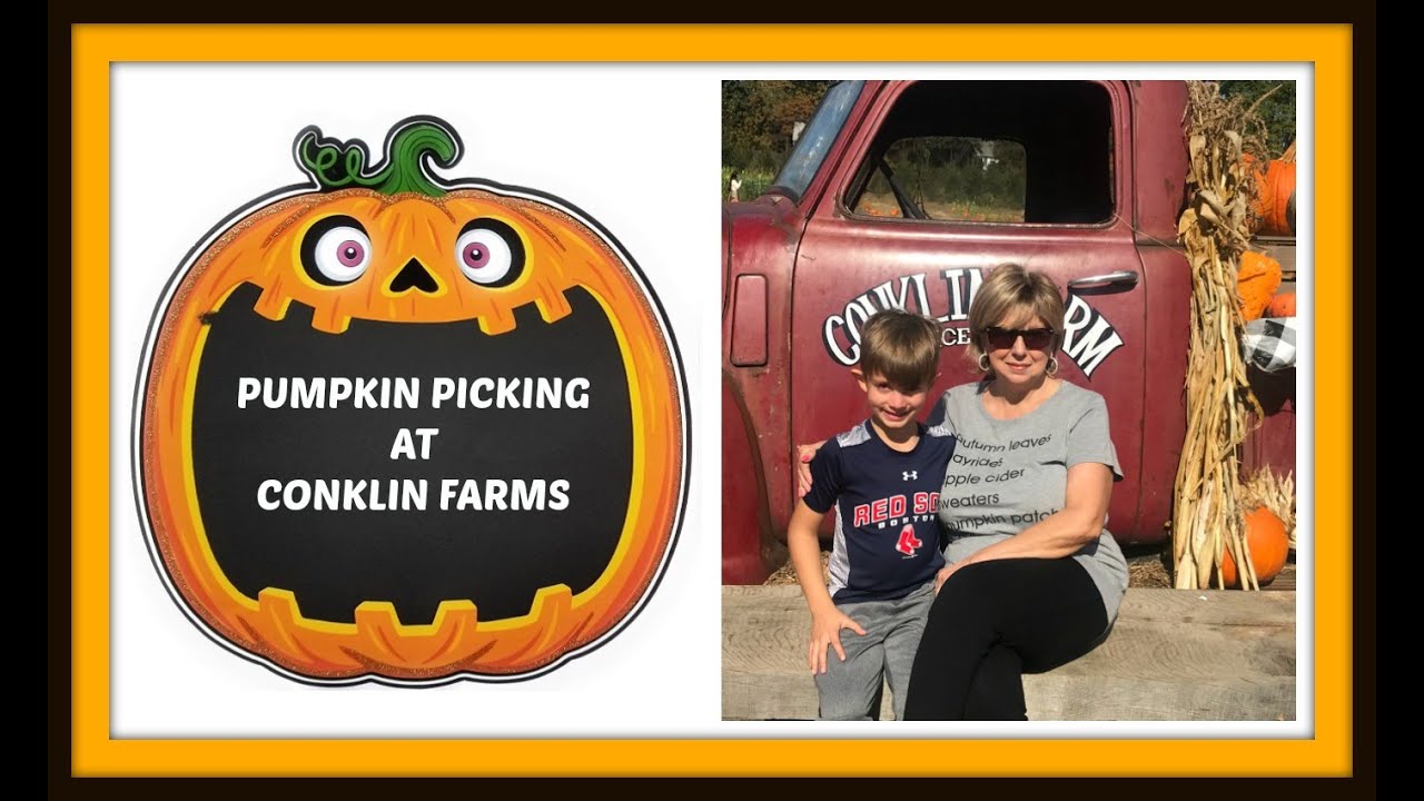Pumpkin Picking at Conklin Farms and much more....... - YouTube