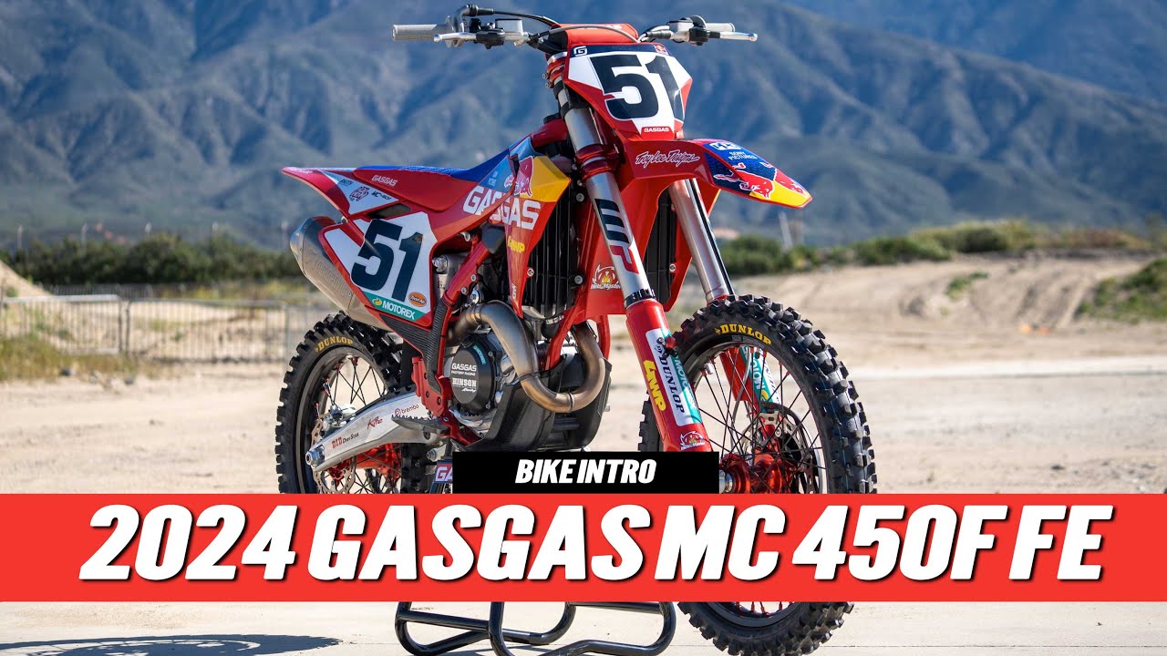 2024 GasGas MC 450F Factory Edition Intro | New Frame | Bike Test ...