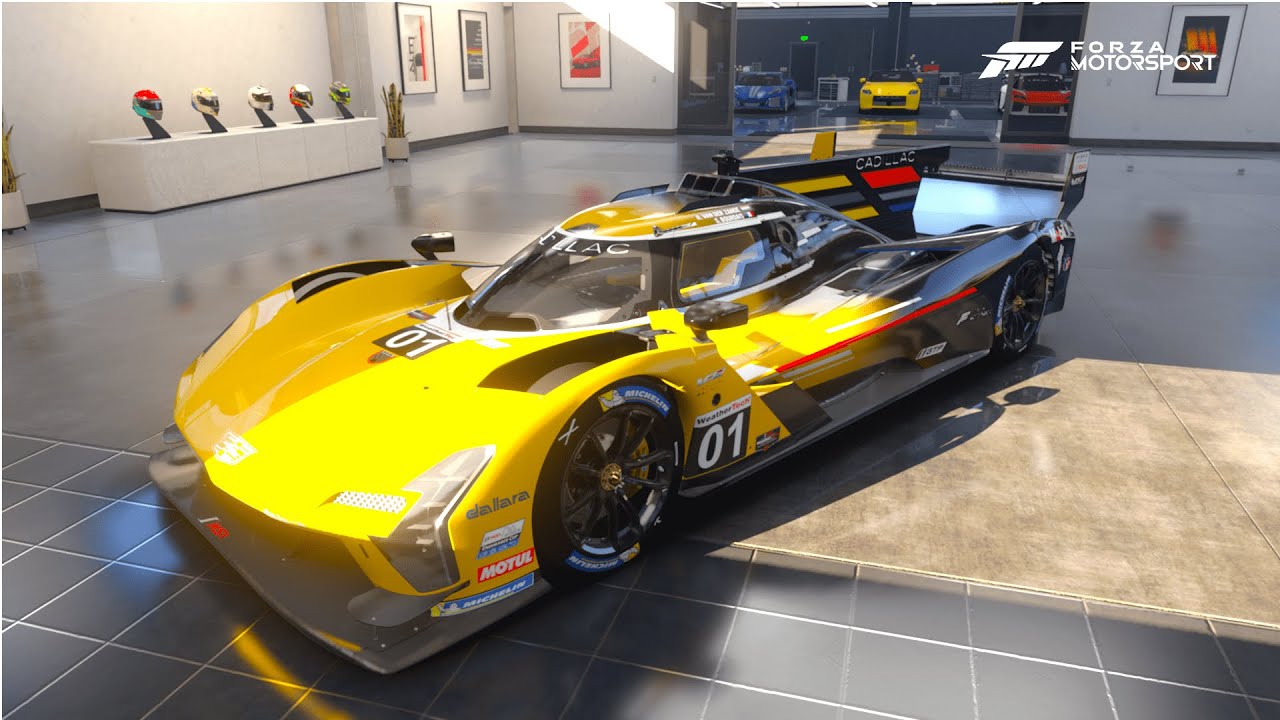 Forza Motorsport - Cars In The Garage At The Introduction - YouTube
