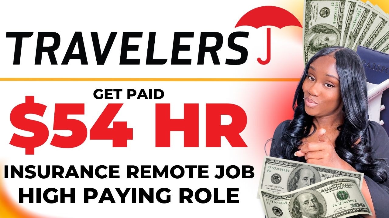 TRAVELERS INSURANCE JOBS | TAKE HOME $2,160/WK | HIGH PAYING REMOTE ...