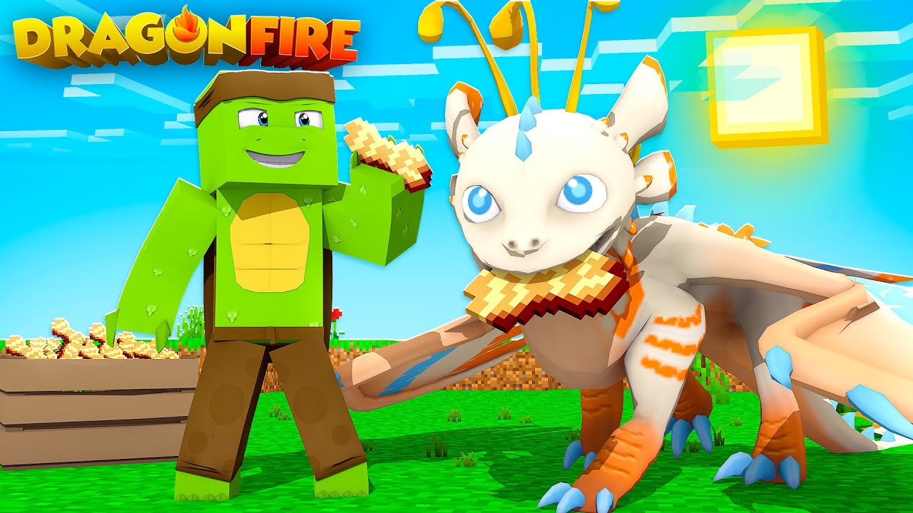 LET'S GROW OUR STORMFURY! - Minecraft DragonFire Official #42 - YouTube