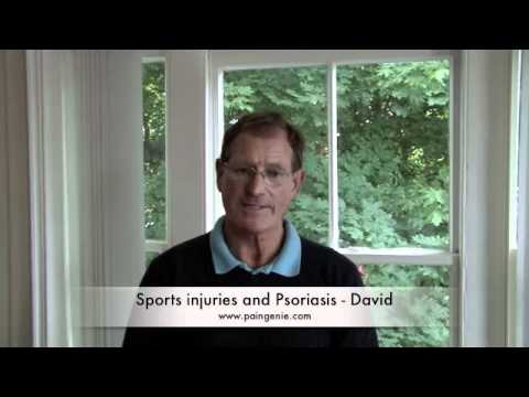 Sports injuries, Psoriasis - David Hudgell and the Pain Genie - YouTube