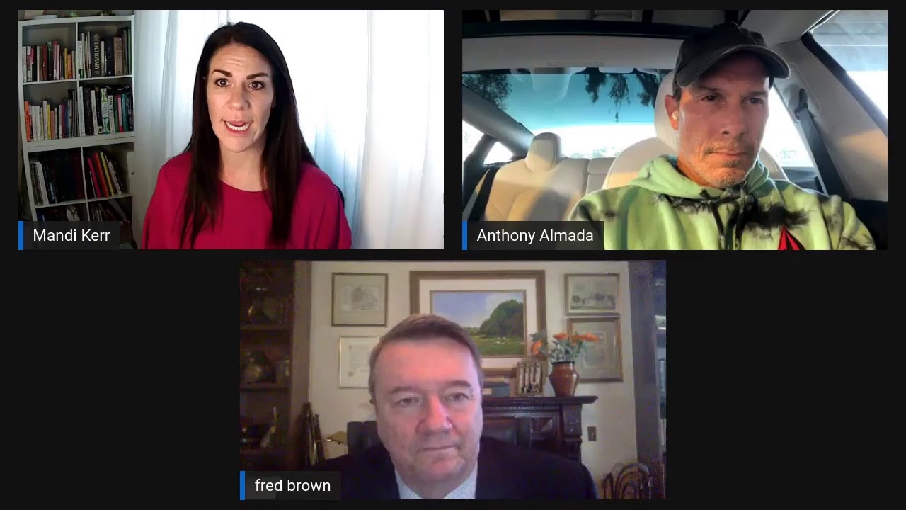 Join me this morning with Fred Brown and Anthony Almada, - YouTube